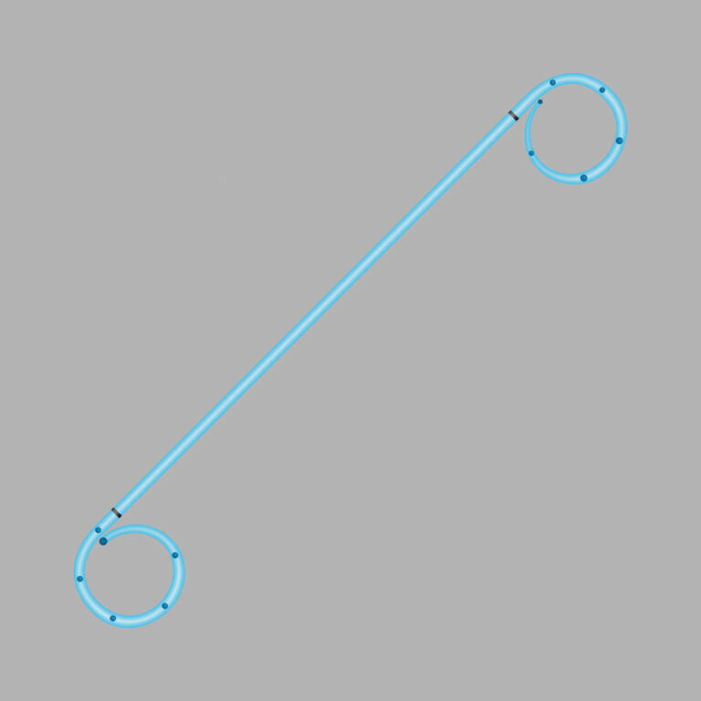 BS-DP Biliary Stents Double Pigtail - Allwin Medical